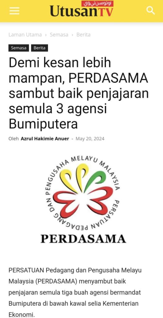 May 2024 – PERDASAMA Nasional